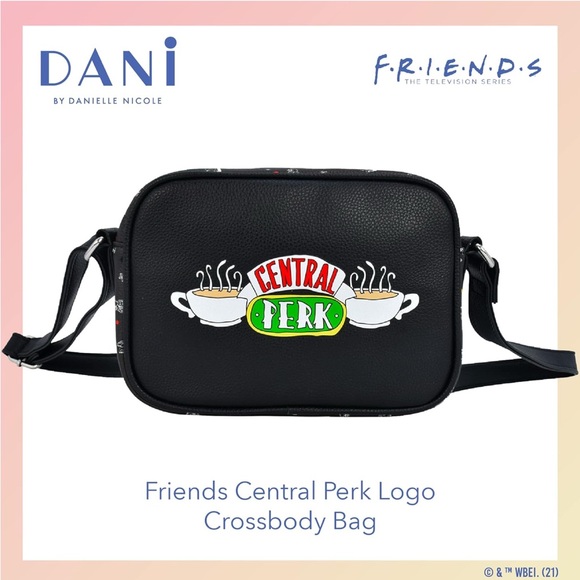 Bags | Central Perk Friends Black Bag By Danielle Nicole | Poshmark